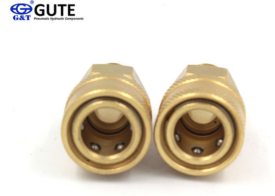 1 Inch Brass Quick Release Coupling Machinning Technics For Mold Coolant Lines