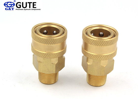 1 Inch Brass Quick Release Coupling Machinning Technics For Mold Coolant Lines