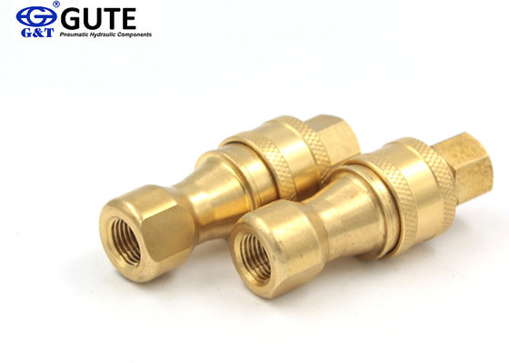 Bidirectional Flow Brass Quick Coupler 3/4" KZD-06 With Locking Ball System