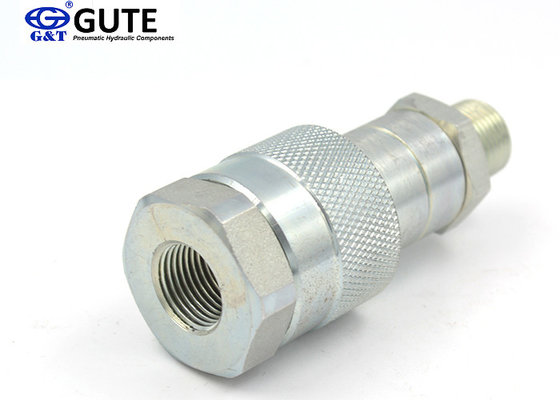 Ball Valves Type High Pressure Quick Connect Fittings 3/8" Polyurethane Interface Seal