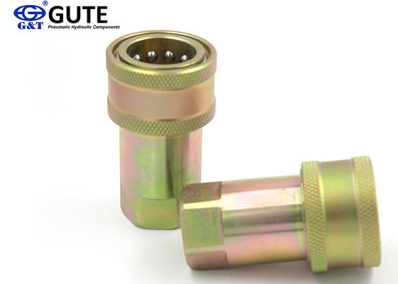 1' GT-A Sleeve Locking Quick Release Connector Colored zinc-plating for tractor