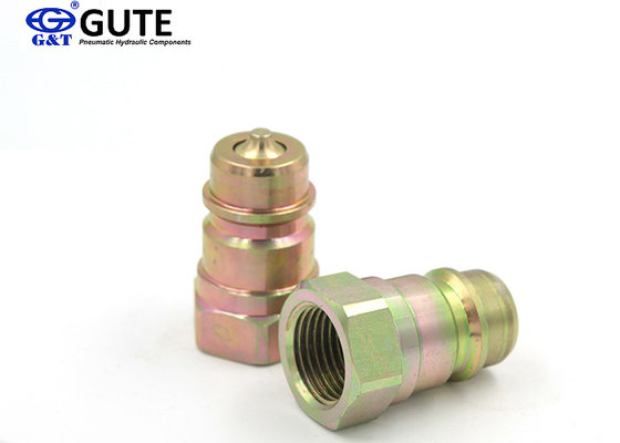FKM Seal Hydraulic Quick Disconnect Couplings GT-A1 ISO7241-1A For Construction Equipment