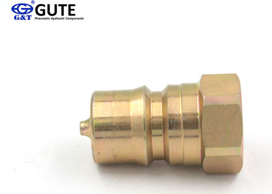 Brass Double Shut Off Quick Connect Couplings Interchange With Eaton HK Series