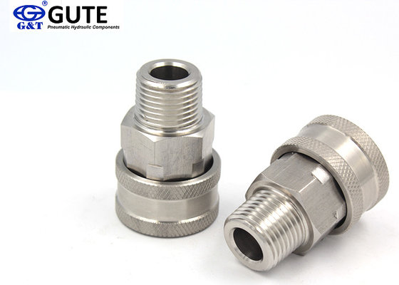 Stainless Steel Straight Through Coupler GT-K1-08 1 Inch For High Pressure Water