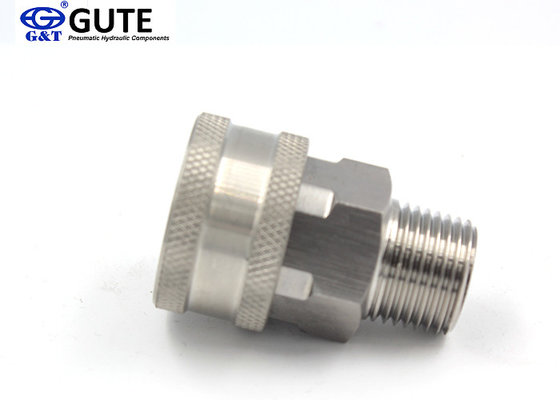 Machinning Technics Quick Release Fittings Preventing Accidental Disconnection