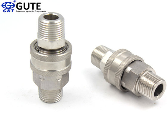 1/2" Stainless Steel Quick Disconnect Fittings Interchange With Parker ST Series