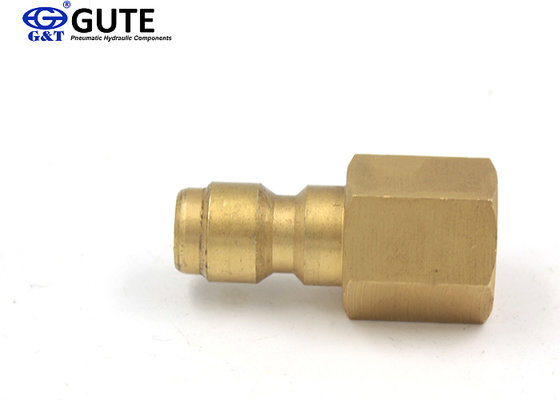 Brass Socket And Plug Quick Connect Coupling Without Valve GT-K1-02 1/4 Inch