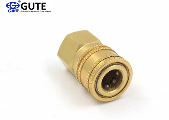 7 Mpa Straight Through Coupler , GT-K1-04 1/2" Quick Connect Fittings For Power Washer