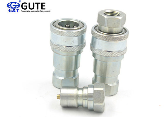 Male Connection Hydraulic Quick Disconnect Couplings GT-B1-02 With ISO7241-1B Standard