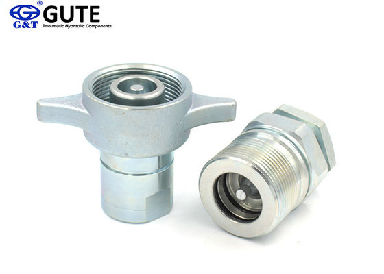 Locking Mechanism Threaded Quick Disconnect Fittings For Machinery Manufacturing Industry