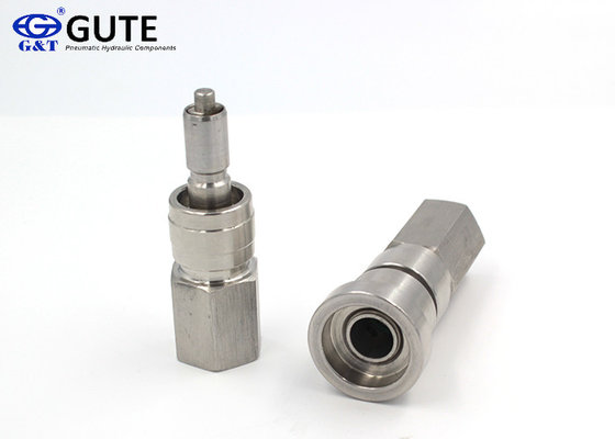 20.7 Mpa 1/4' Stainless Steel Quick Couplers GT-QC Compatible With SWAGELOK QC