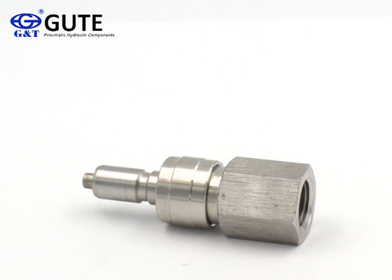 20.7 Mpa 1/4' Stainless Steel Quick Couplers GT-QC Compatible With SWAGELOK QC