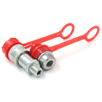 700 Bar Carbon Steel High Pressure Quick Couplings 1/4 Inch 11.5 L/Min Rated Flow