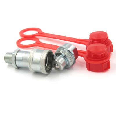 700 Bar Carbon Steel High Pressure Quick Couplings 1/4 Inch 11.5 L/Min Rated Flow