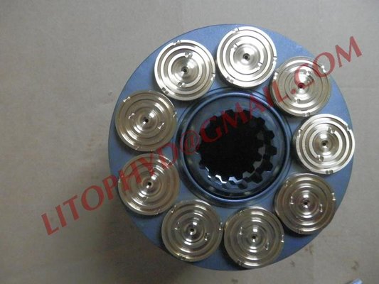 Piston Cylinder Block Swash Plate Hydraulic Pump Parts K3V112 / K3V63 / K3V45