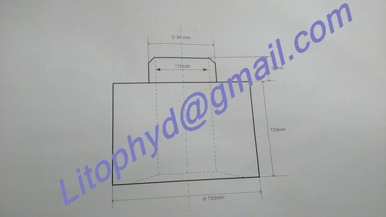 ISO HPV375 Hydraulic Pump Parts For Komastu PC 2000-8 Excavator