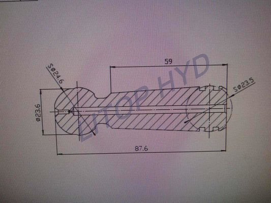 Komastu PC200-7 / PC220-7 / PC220 Hydraulic Motor Parts swing motor piston / valve plate / block repair parts