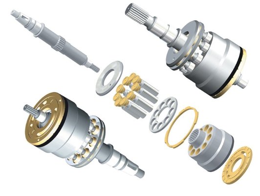 cat14G / cat16G Excavator Caterpillar Hydraulic Pump Parts , Swing Motors DNB60