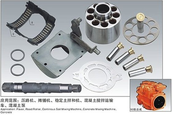 Piston hydraulic Pump Parts Rotary Group PV90R100 / PV90M100