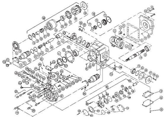 SPV6/119 Hydraulic Pump Parts