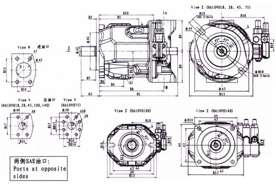 Variable Displacement Hydraulic Small Volume Pump