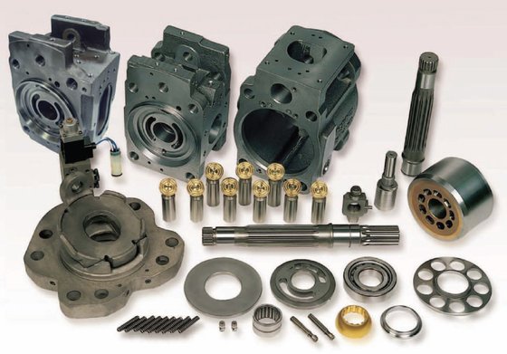High Pressure Hydraulic Piston Pump Parts For Kawasaki Excavator K3v63