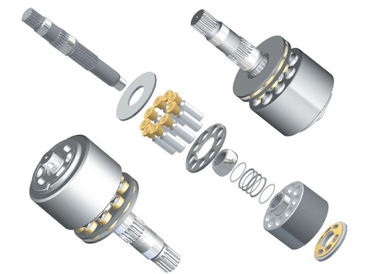 Excavator Hydraulic System Piston Pump Kawasaki Motor Parts And Accessories M2X150
