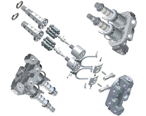 HPV116 Hpv145 Hitachi Hydraulic Pump Accessories For Ex300-1 / 2 / 3 Excavator