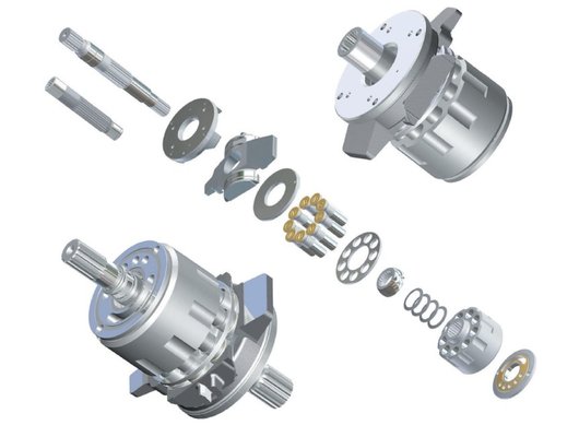 Hpk055 Hitachi Hydraulic Pump Parts For Excavator Zx120-6 Piston Pump Repair Kits