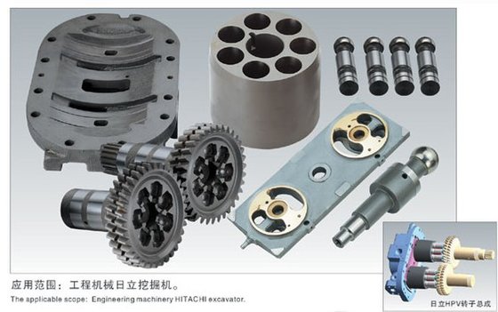 Hpv091 Hydraulic Hitachi Motor Parts Repair Kits For Excavator Ex120-2 / Ex200-3