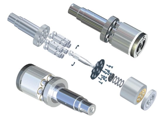 Mixer Truck Rexroth Hydraulic Pump Motor Parts A2fm125 , A2fe125 , A2fo125