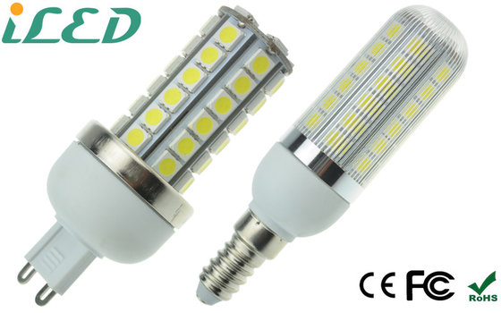 Standard 5050 SMD Epistar E14 230V 2700K Corn Cob LED Lights Warm White G9 6W 550LM