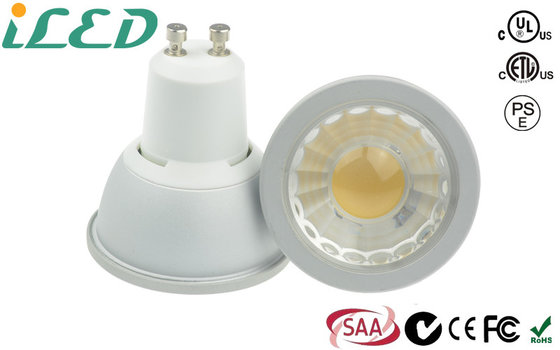 120v Dimmable Gu10 Led Bulbs 7w Energy Saving , 38 Degree Beam Angle