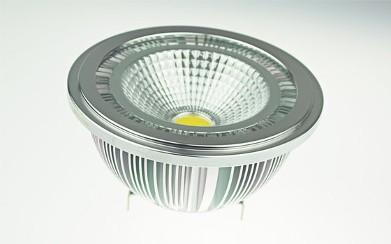 ETL Listed 12V DC 10W G53 AR111 COB LED Spotlight Bulb Warm White 2700K 3000K