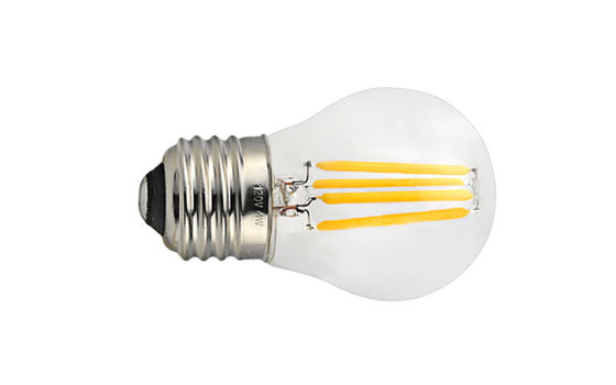E12 E14 E17 E26 E27 G45 Globe Led Filament Light Bulb 4w 120v Dimmable