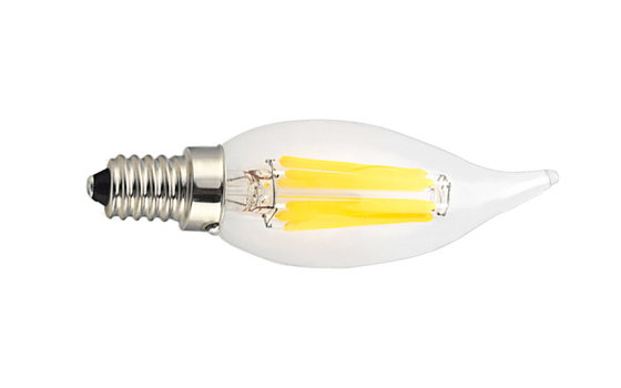 Warm White 4w Led Filament Bulbs C32 Dimmable Filament Led Bulb