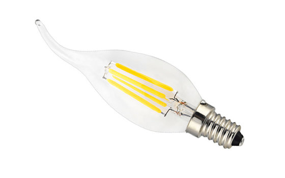 2200k 2700k 4000k 6000k C35T Led Filament Candle Bulb E12 4w 6w
