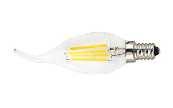 2200k 2700k 4000k 6000k C35T Led Filament Candle Bulb E12 4w 6w