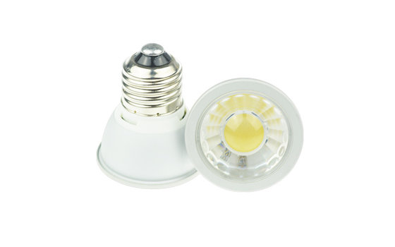 ETL CETL 110V AC Epistar COB 7W Par16 LED Bulb 3000K Narrow Beam Angle Dimmable