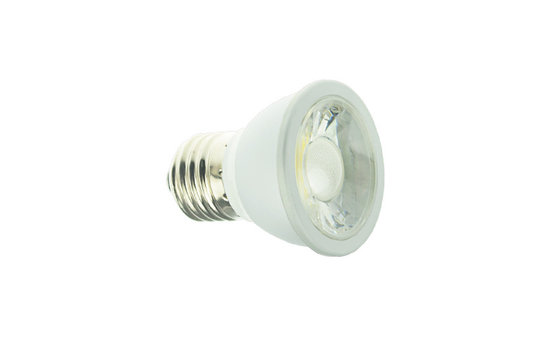 ETL CETL 110V AC Epistar COB 7W Par16 LED Bulb 3000K Narrow Beam Angle Dimmable