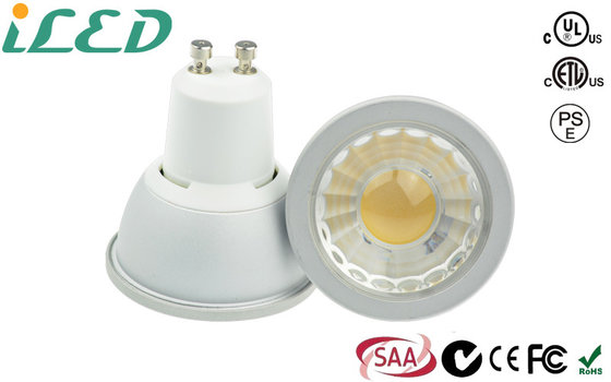 SAA CE RoHS Listed COB 240V AC Gu10 Light Bulbs Dimmable 4000K 5000K