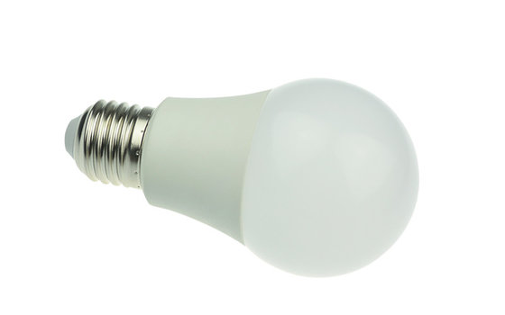 PSE listed 100V AC Dimmable A60 LED Globe Light Bulb 7W B22 Base Pure White