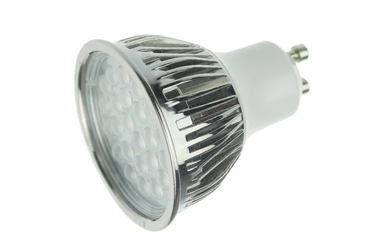 50W Equivalent Gu10 LED Light Bulbs 2700K-4500K Pure White 220V 230V