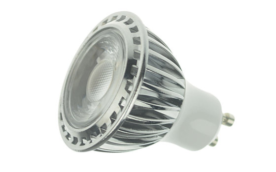 7W COB Recessed Narrow GU10 LED Light Bulbs Dimmable 80lm/W 4000K Daylight Lamp