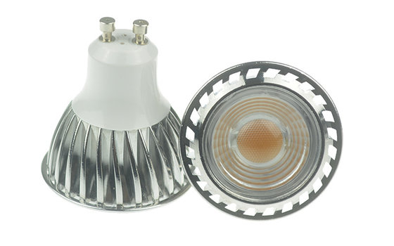 7W COB Recessed Narrow GU10 LED Light Bulbs Dimmable 80lm/W 4000K Daylight Lamp