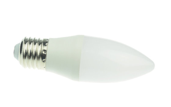 120V AC SMD 2835 Coloured E27 Candle Light Bulbs ETL cETL Certified