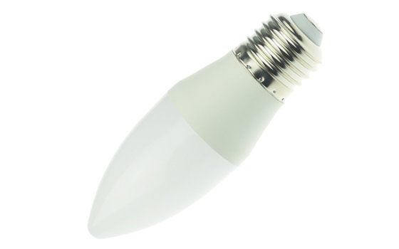 120V AC SMD 2835 Coloured E27 Candle Light Bulbs ETL cETL Certified
