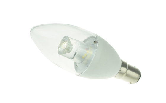 5W Environmental LED Candle Light Bulbs 6500 Kelvin Dimmable AC 220 Volts