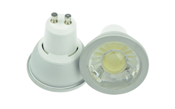 Natural White 4000K 60W Equivalent Gu10 LED Light Bulbs COB AC 230V