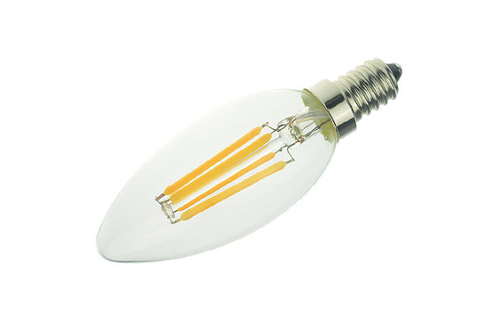 4 Watt E26 E27 B22 Base 400LM UL Led Filament Bulbs Dimmable